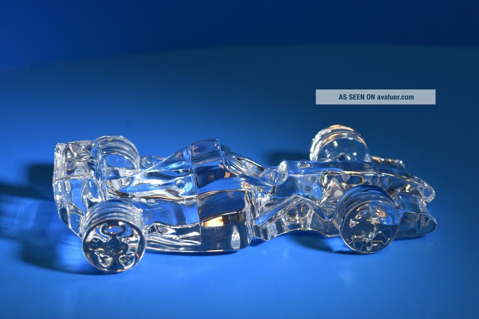 Waterford Crystal Signed Formula 1 Indy Race Car Numbered 109/200 ...