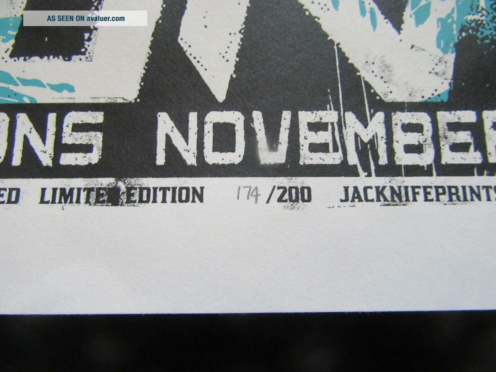 The Prodigy - No Tourists Jacknife Tour Poster - Plymouth - Rare ...