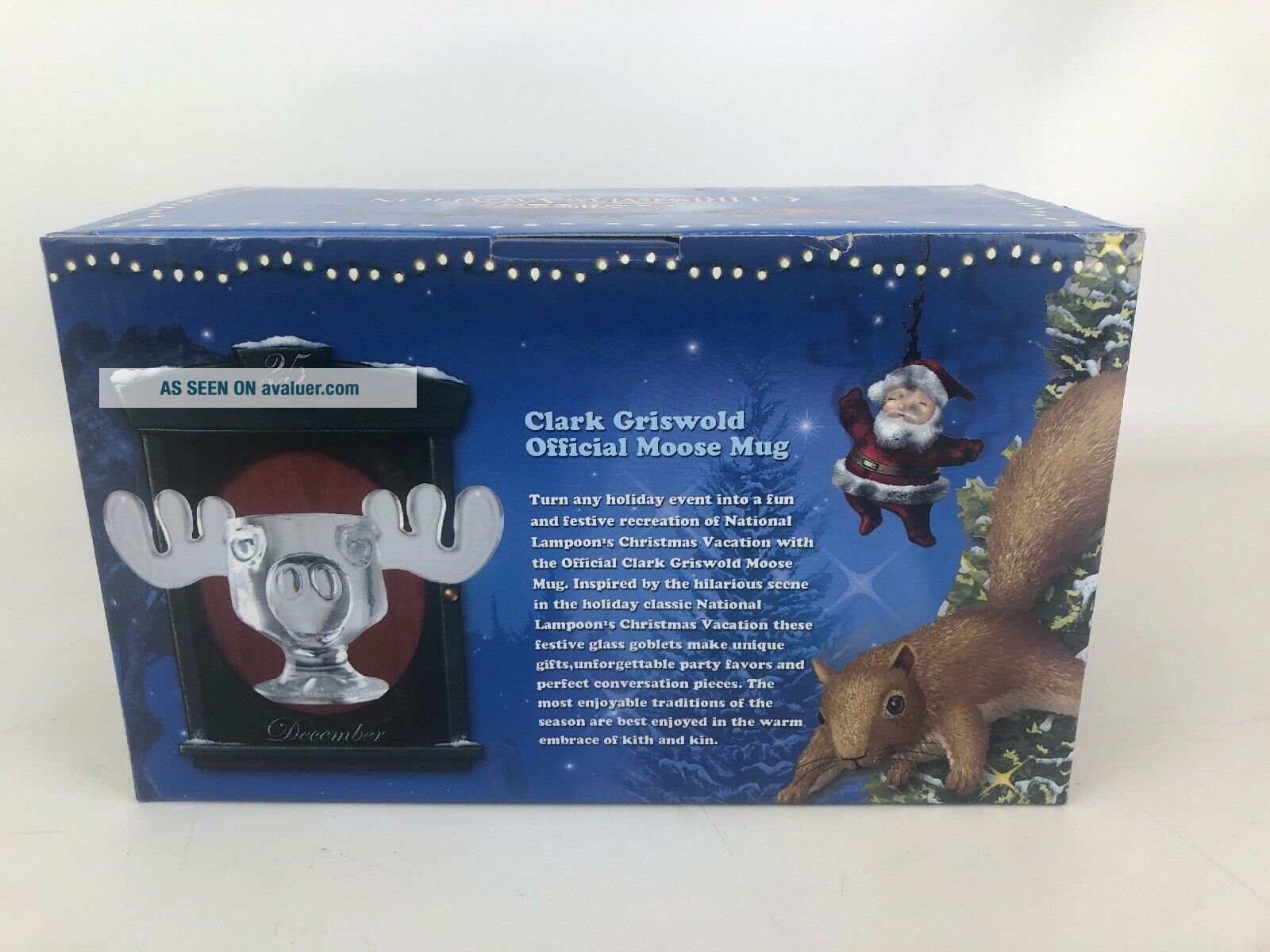 National Lampoon ' S Christmas Vacation Clark Griswold Moose Mug Cup ...