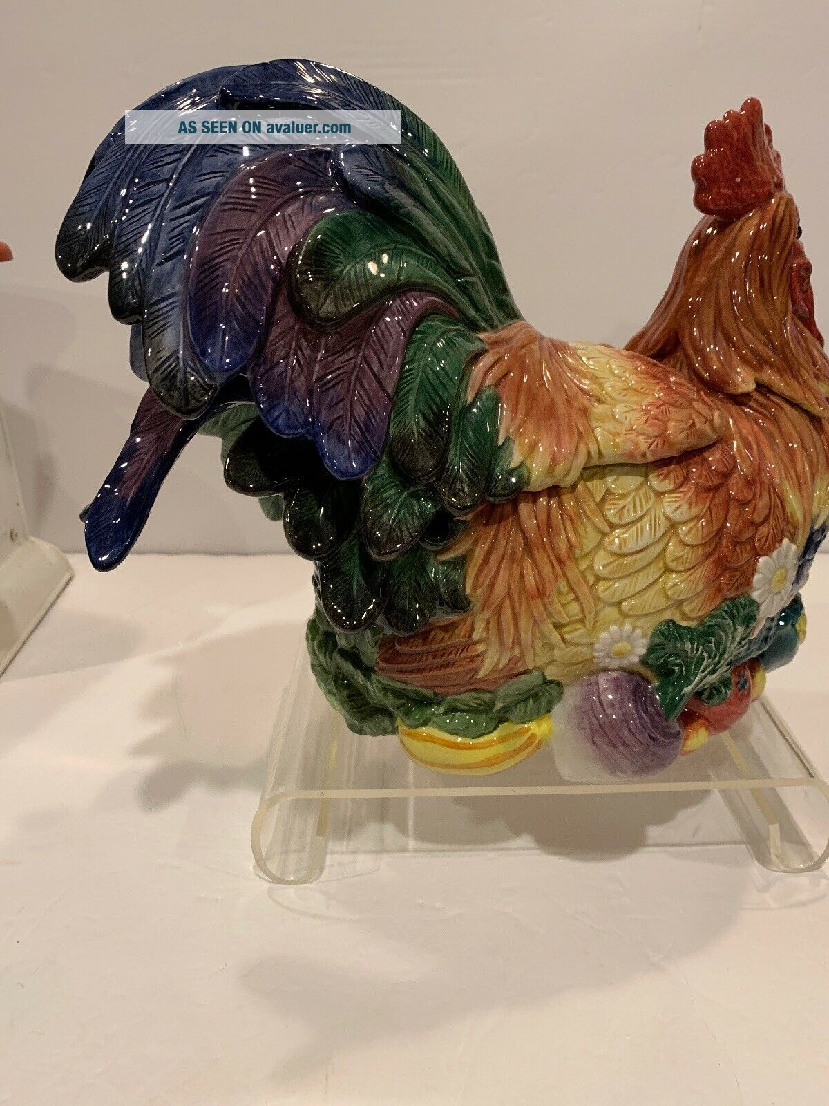 Fitz And Floyd Coq Du Village Rooster Soup Tureen With Ladle Classic ...