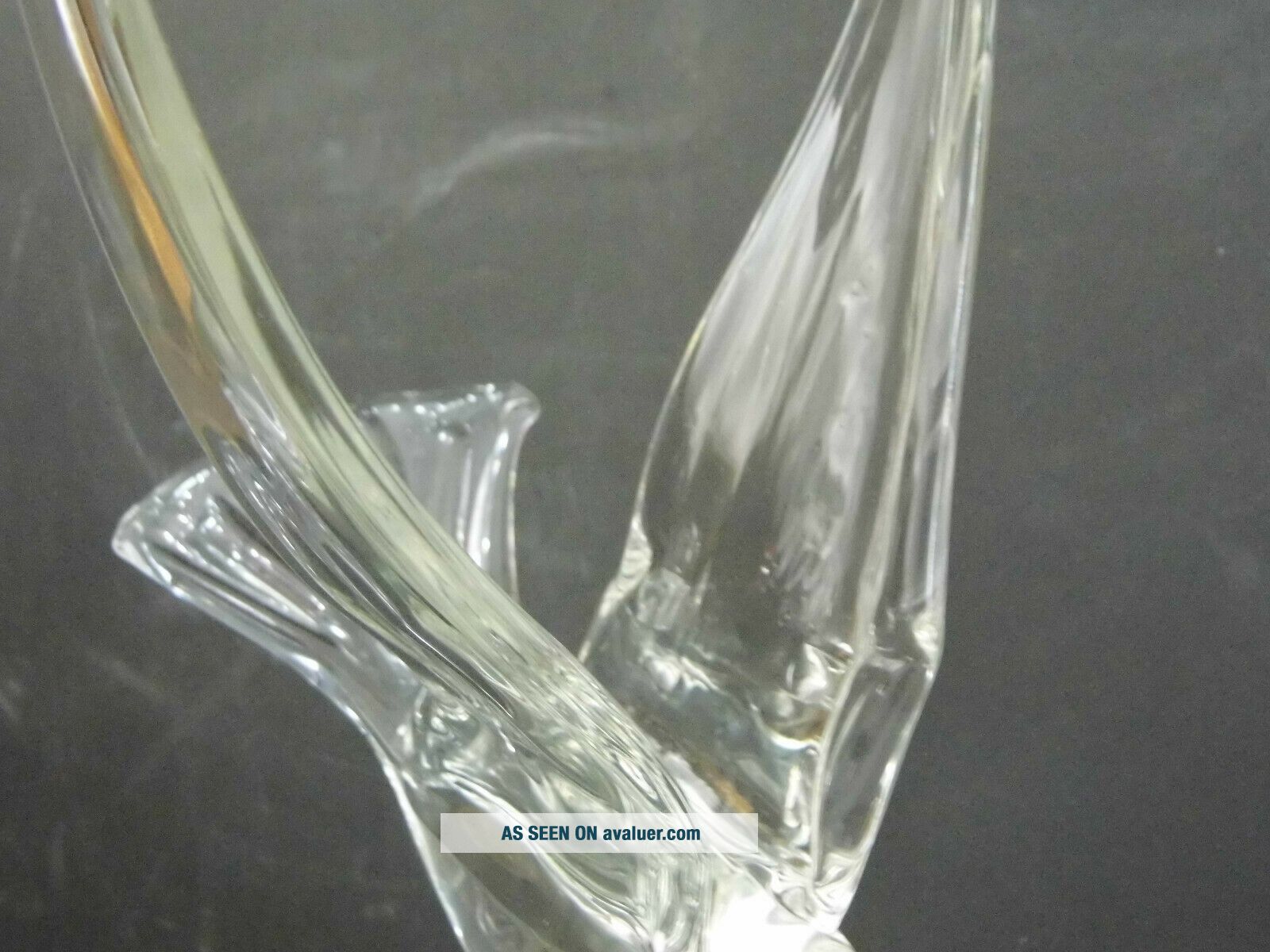 Vintage Murano Signed Bird Seagull Glass Sculpture Made In Italy 15 ...