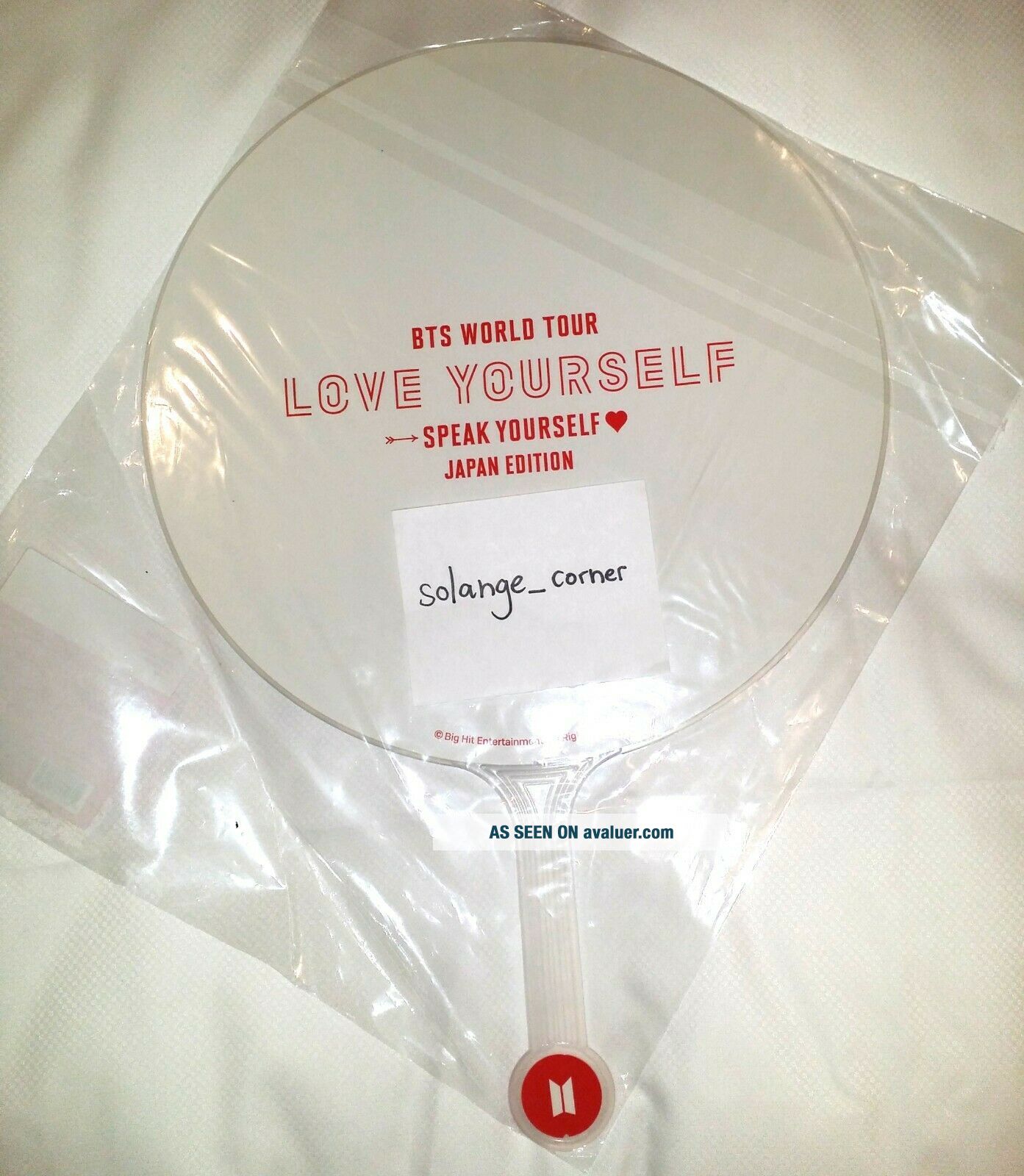 [ON HAND] BTS Speak Yourself Japan Edition Official Merchandise JIN ...