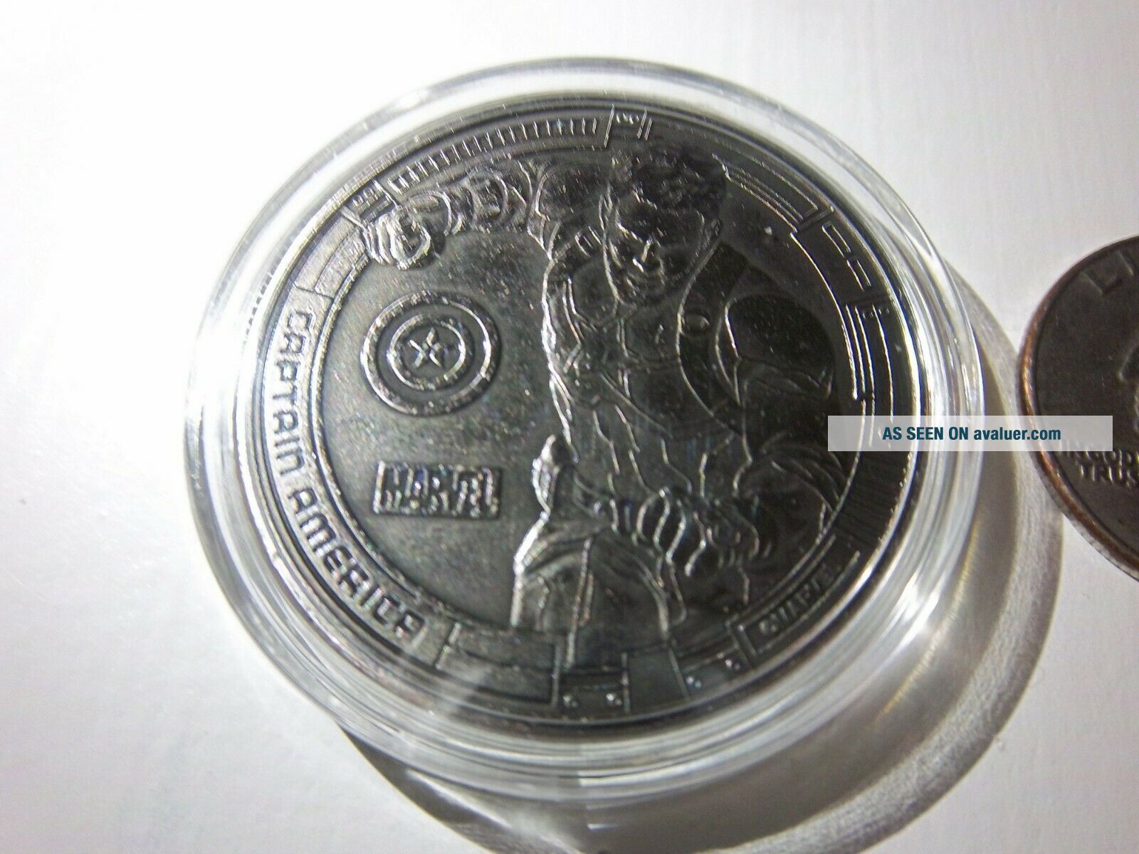 Marvel Avengers Infinity War Captain America Licensed Coin Ltd 5000 UNC ...