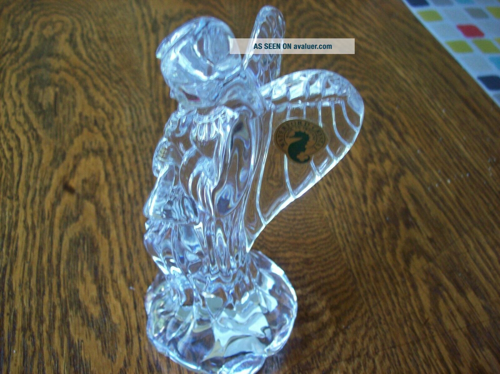 02425 WATERFORD CRYSTAL NATIVITY ANGEL WITH HORN FIGURINE NO. 4 | #12843000