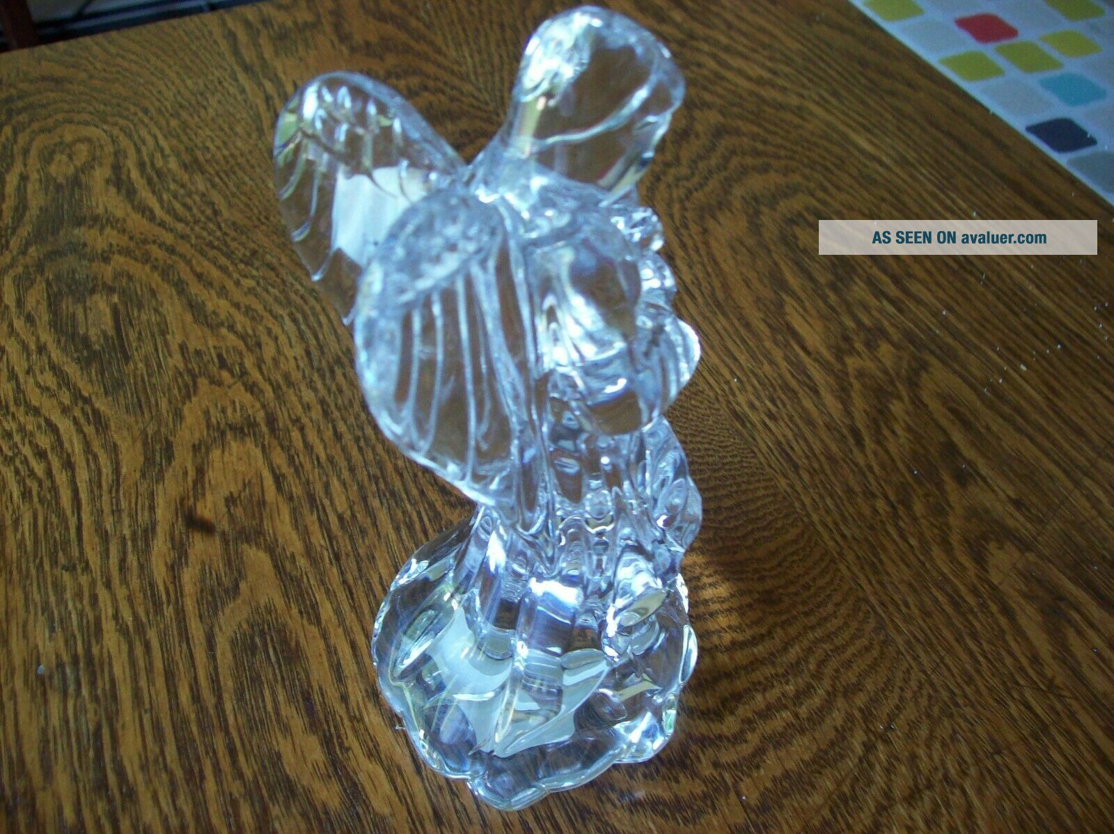 02425 WATERFORD CRYSTAL NATIVITY ANGEL WITH HORN FIGURINE NO. 4 | #12843000