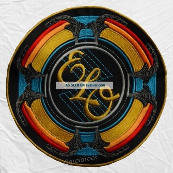 ELO World Record Logo Embroidered Big Patch Electric Light Orchestra ...