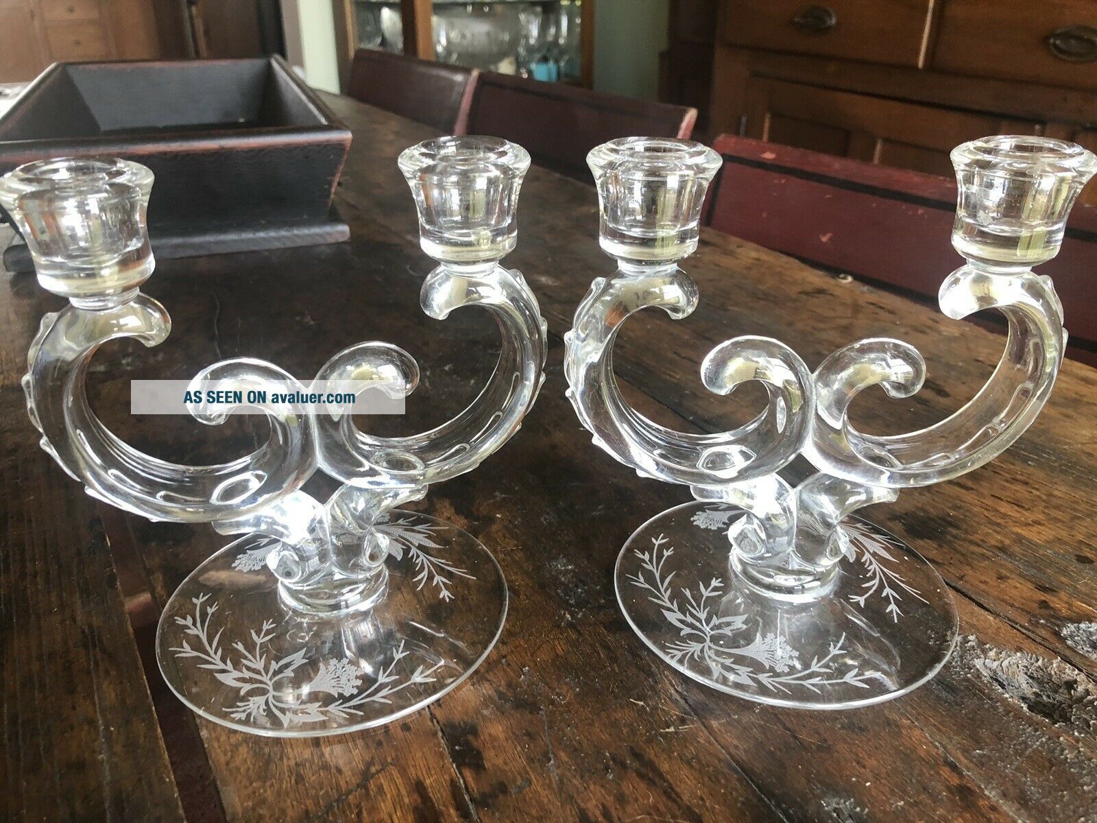 Interesting Info About Vintage Glass Double Candle Holders 1