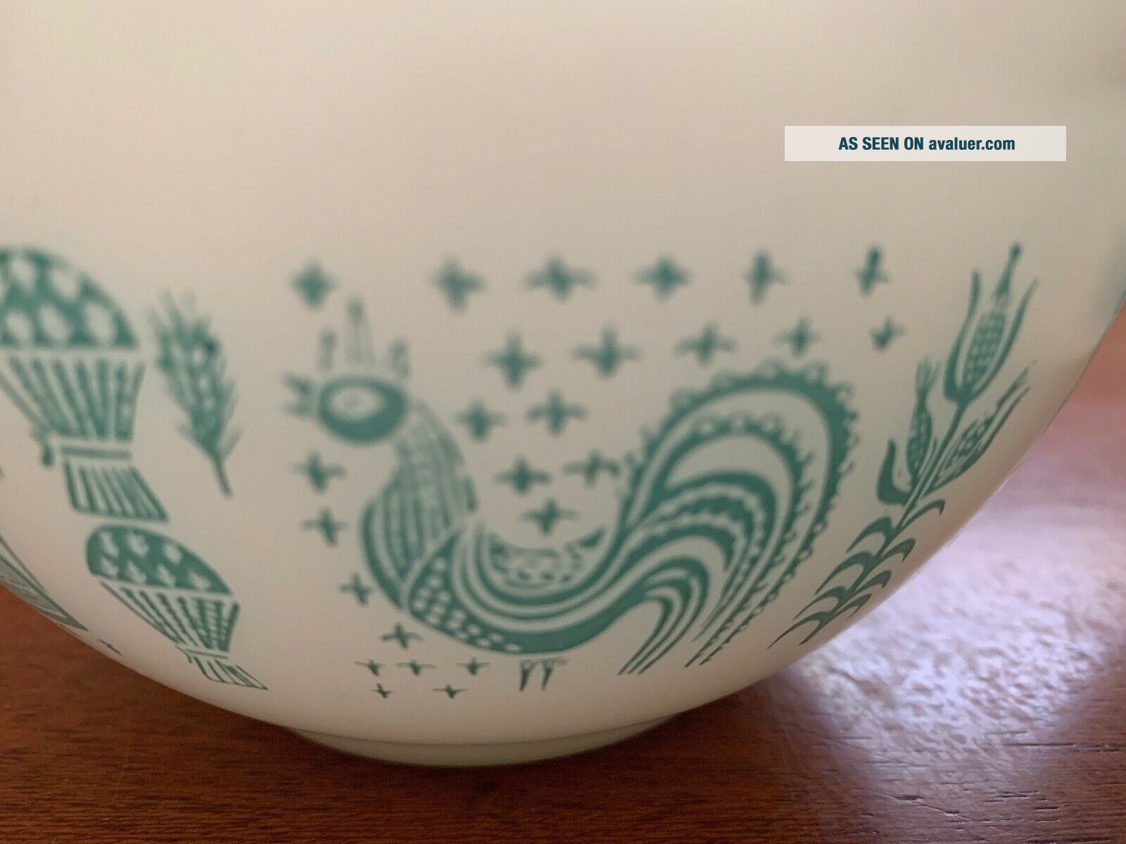 2 Pyrex Mixing Bowls Amish Butterprint 2 1/2 Qt 1 1/2 Pint Nest White ...