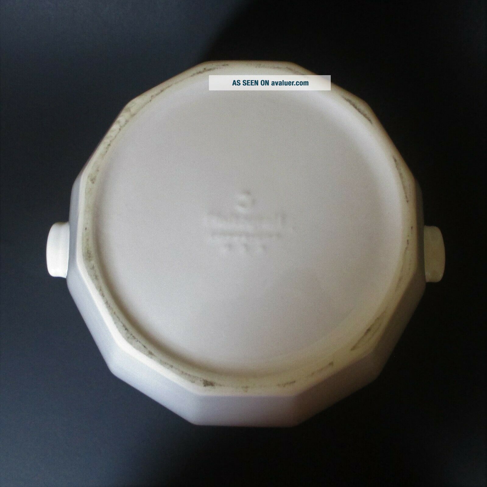 Pfaltzgraff HERITAGE White Bean Pot With Lid Made In USA | #12939955