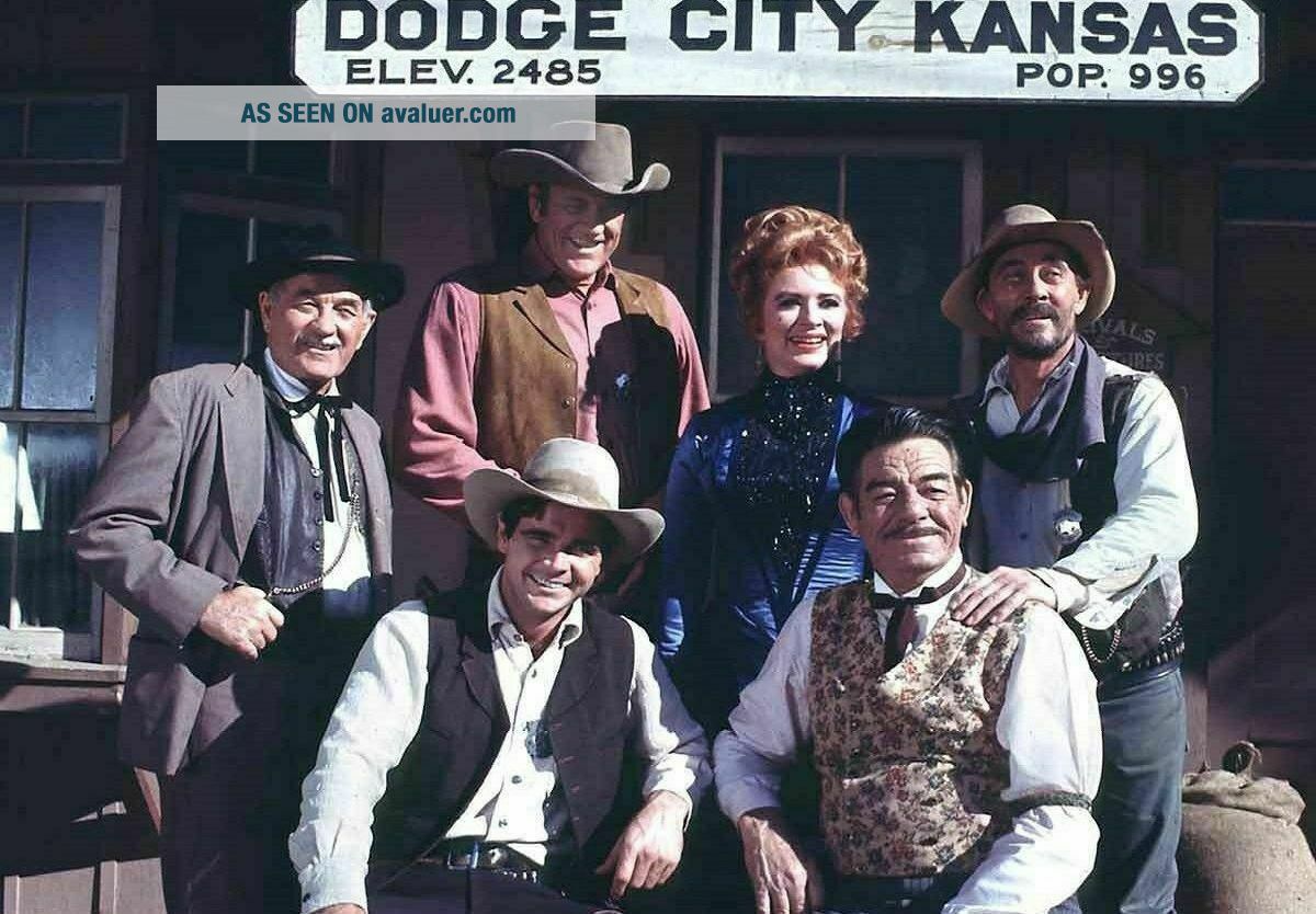 Gunsmoke Cast PHOTO Gorgeous Publicity Pic WILD WEST Television Series ...