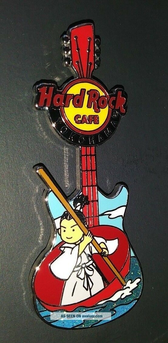 HARD ROCK CAFE HRC YOKOHAMA YOUNG GIRL IN NOODLE BOWL COLLECTIBLE PIN ...