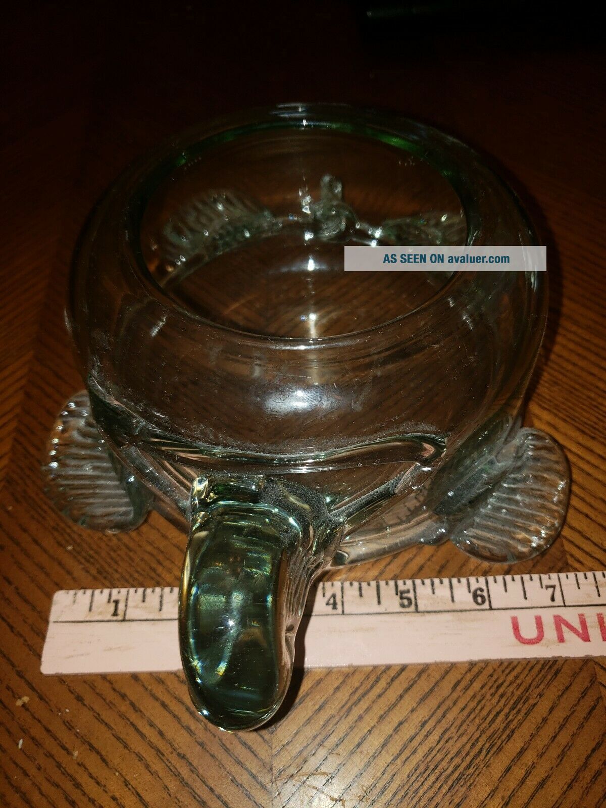 Turtle Tortoise Bowl Fish Bowl Terrarium Vintage Hand Blown Glass Art ...