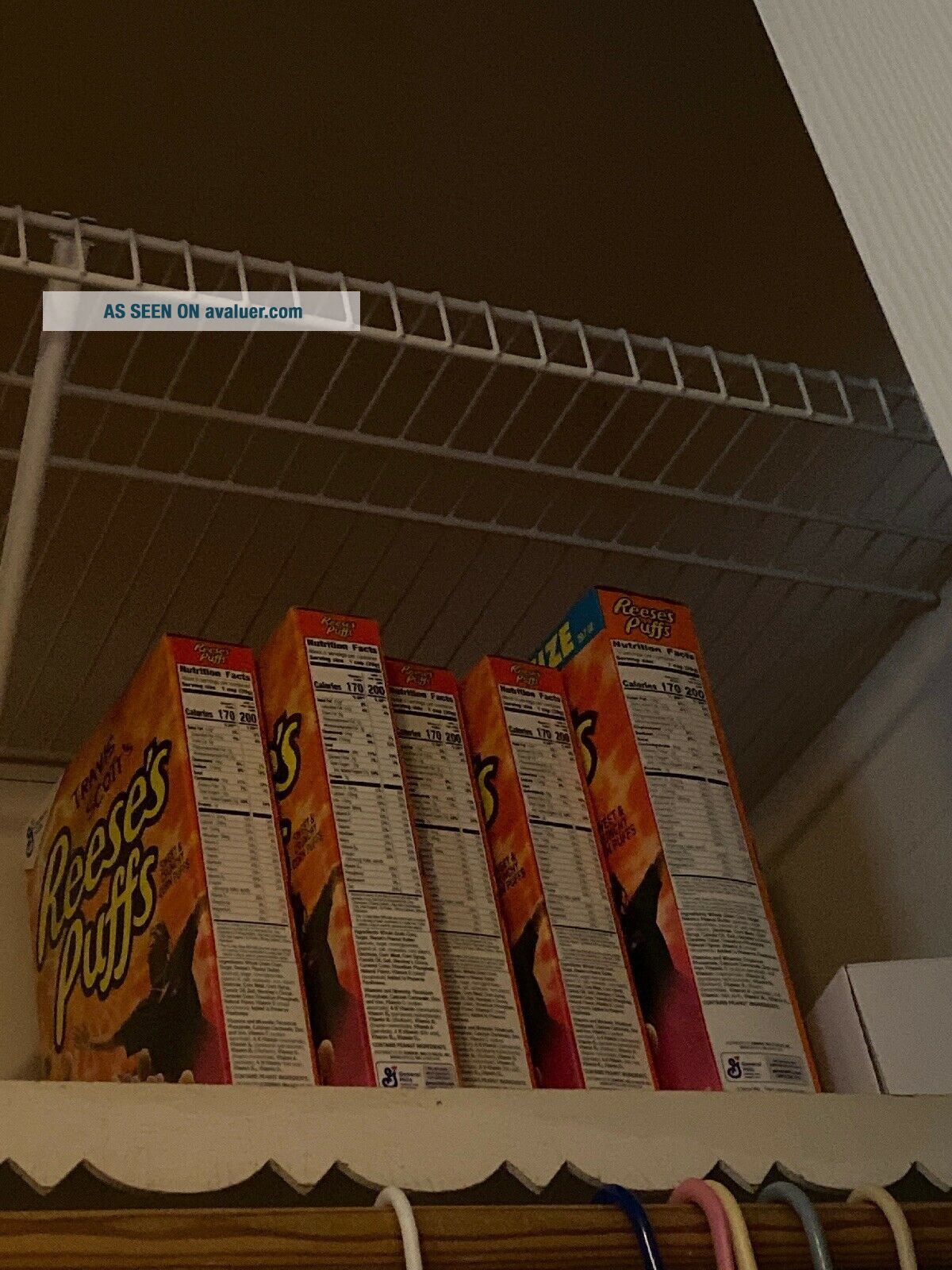 Travis Scott X Reeses Puffs Cereal BULK 5 BOXES Cactus Jack LIMITED ...
