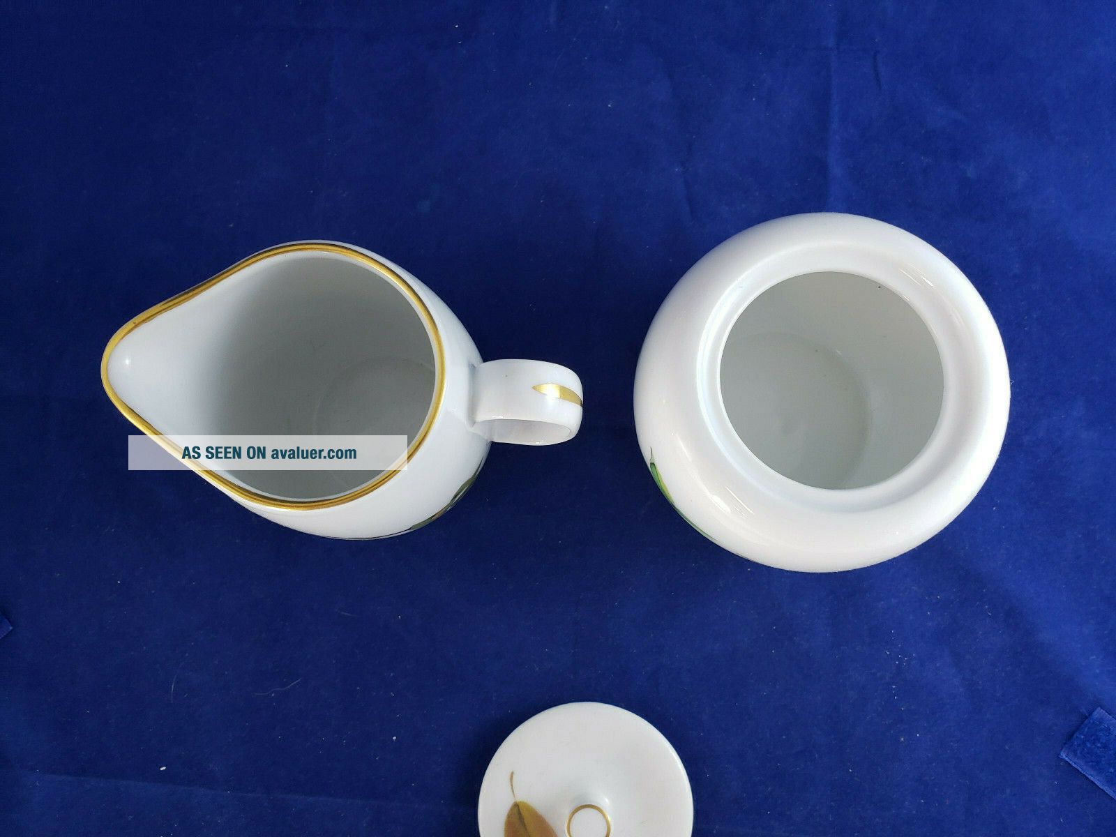 Royal Worcester EVESHAM GOLD (PORCELAIN) Creamer And Sugar Set | #13074074