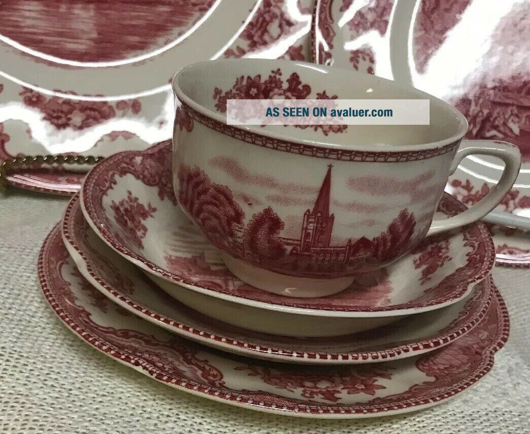 Johnson Brothers OLD BRITAIN CASTLES 6 Piece Place Setting. Made In ...