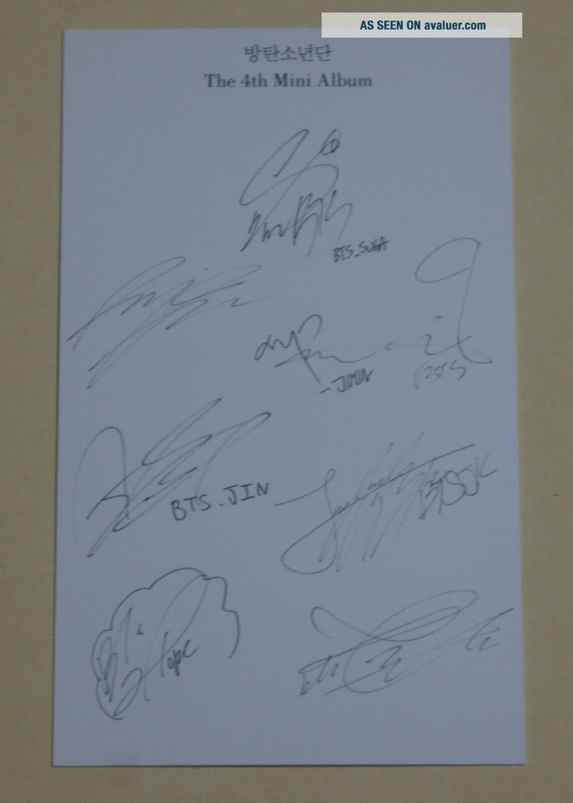 BTS 4th Mini In The Mood For The Love HYYH PT. 2 RUN Official Group ...