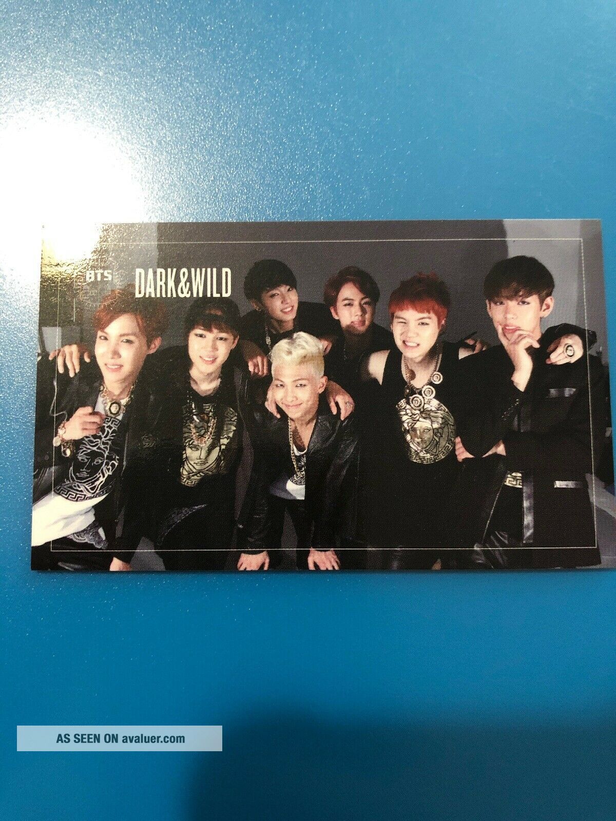 BTS Dark And Wild: GROUP STANDING OFFICIAL PHOTOCARD | #13072344