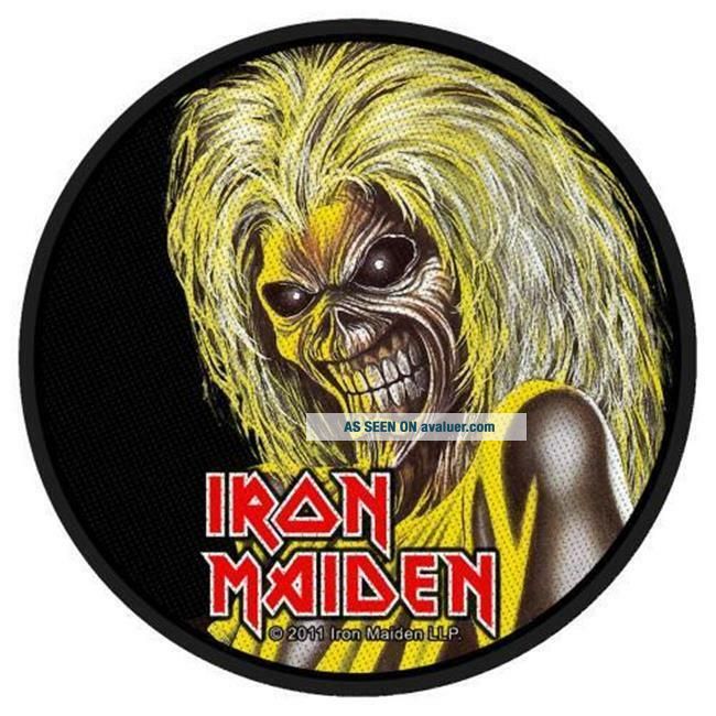 OFFICIAL LICENSED - IRON MAIDEN - KILLERS FACE SEW ON PATCH METAL EDDIE ...