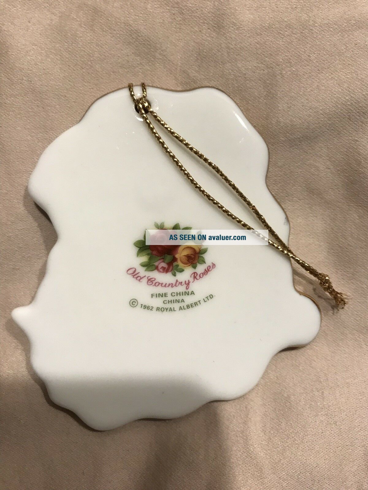 Royal Albert Old Country Roses Santa Ornament | #13338323