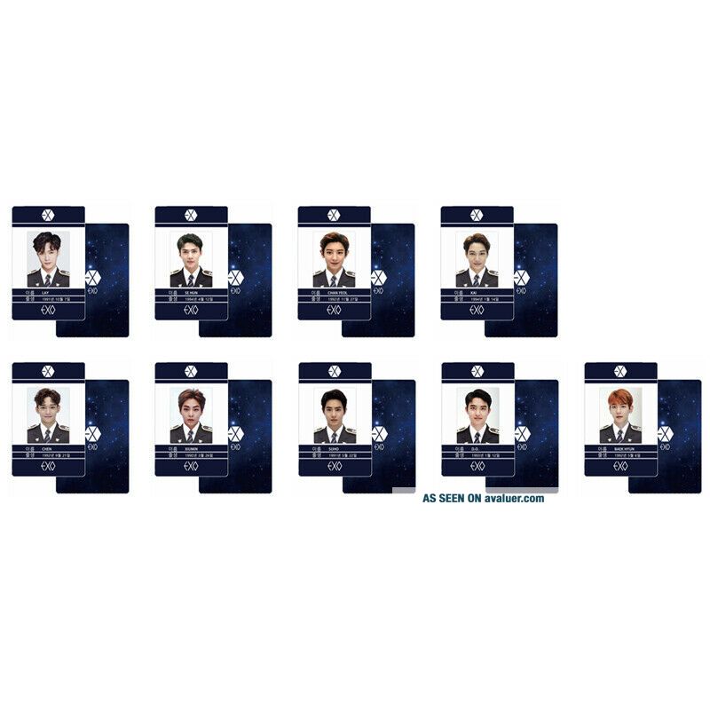 Kpop EXO PLANET 5 - EXplOration - Members HD Photo Cards Collective ...