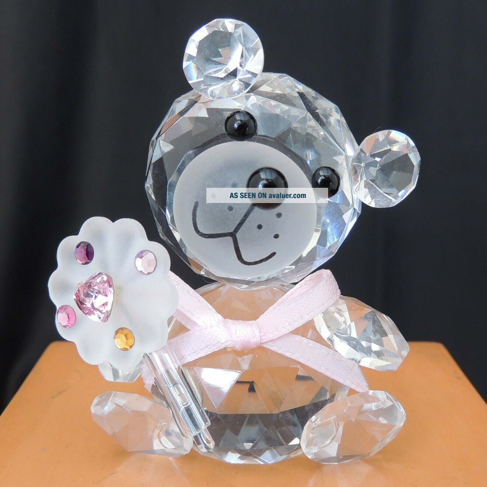 SWAROVSKI? CRYSTAL BEAR FIGURE NO BOX | #13365730