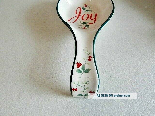 Pfaltzgraff Winterberry " Joy " Spoon Rest | #13480008